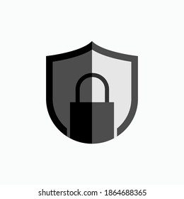 Firewall Icon Lock Protect Sign Padlock Stock Vector (Royalty Free ...