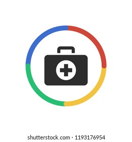 First Aid App Icon Stock Vector (Royalty Free) 1193176954 | Shutterstock