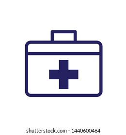 First Aid Box Icon Logo Collection Stock Vector (Royalty Free ...