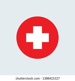 First Aid Icon Silver Circle Vector: เวกเตอร์สต็อก (ปลอดค่าลิขสิทธิ์ ...
