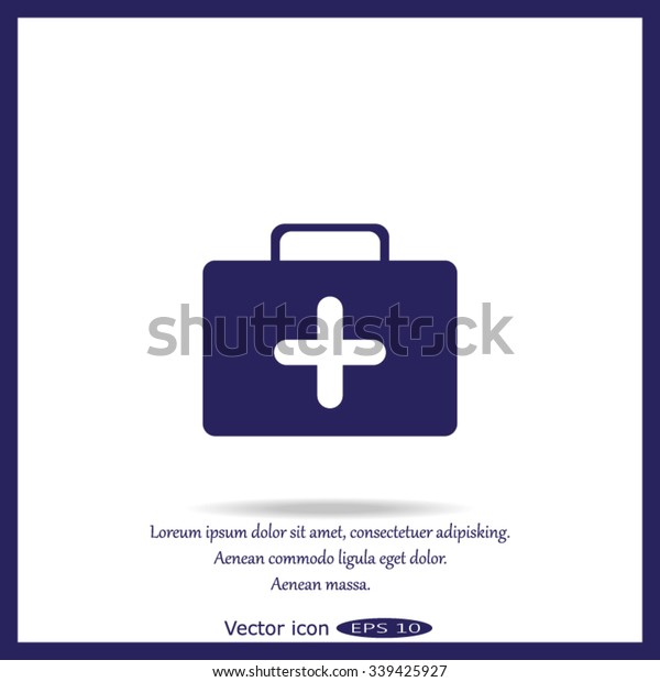 First Aid Iconhospital Stock Vector (Royalty Free) 339425927 | Shutterstock