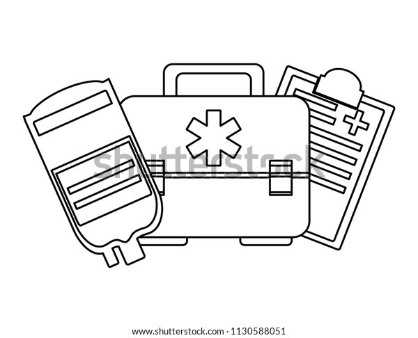 First Aid Kit Design Stock Vector (Royalty Free) 1130588051 | Shutterstock