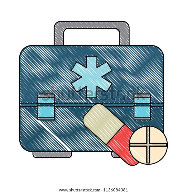 First Aid Kit Design: เวกเตอร์สต็อก (ปลอดค่าลิขสิทธิ์) 1136084081 ...