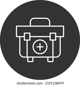 First Aid Kit Pixel Perfect Detail Stock Vector (Royalty Free ...