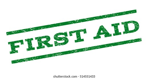 First Aid Watermark Stamp Text Caption Stock Vector (Royalty Free ...