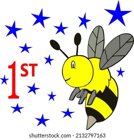 6,378 Bee Star Images, Stock Photos & Vectors | Shutterstock