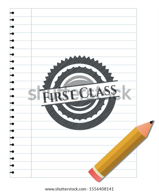 First Class Draw Pencil Strokes Vector Stock Vector (Royalty Free ...