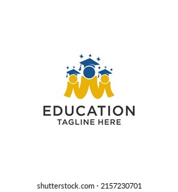 First Education Logo Icon Design Stock Vector (Royalty Free) 2157230701 ...
