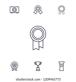 First Icon Collection 7 First Outline: vector de stock (libre de ...