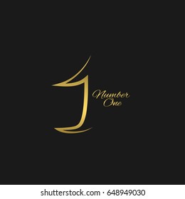 First Place Symbol Number One Logo Stock Illustration 1075635476