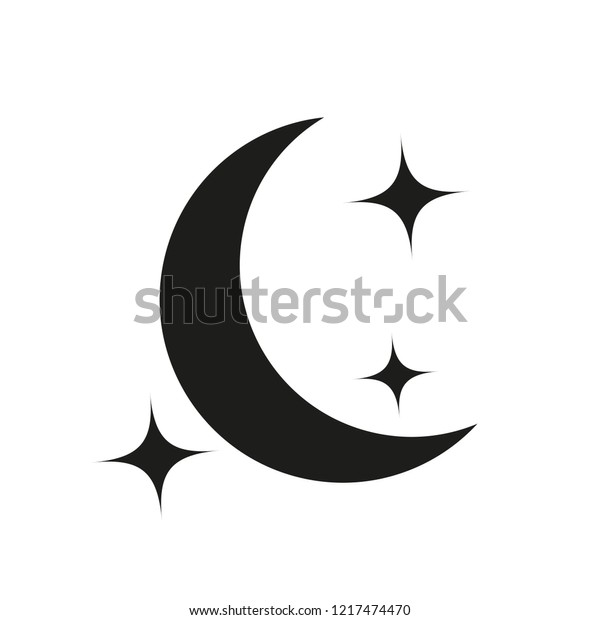 First Quarter Icon Trendy First Quarter Stock Vector (Royalty Free ...