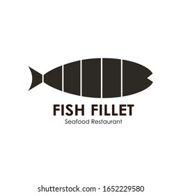 Fish Fillet Logo Vector Seafood Restaurant Stock Vector (Royalty Free ...