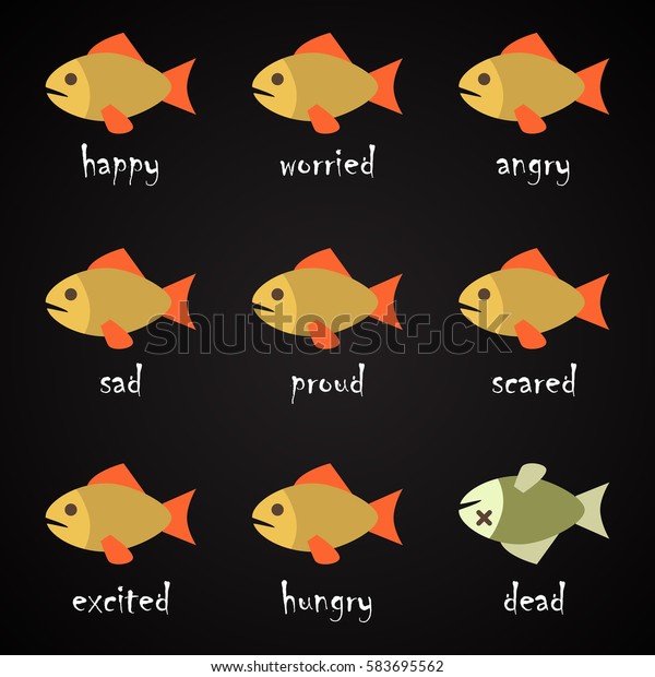Fish Language Alphabet How Understand Your Stock Vector (Royalty Free ...