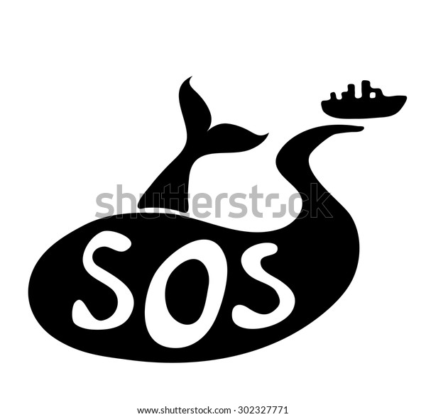 Fish Polluted Water Water Pollution Concept Stock Vector (Royalty Free ...