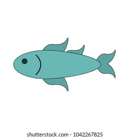 Swedish Fish Icon Cartoon Illustration Swedish Stock Vector (Royalty ...