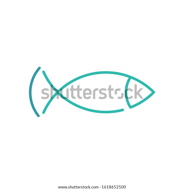Fish Shop Logo Template Vector Icon Stock Vector (Royalty Free ...