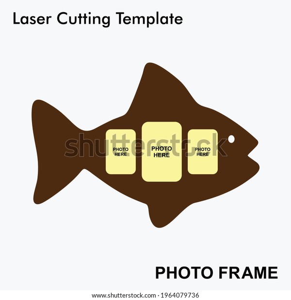 Fish Style Modern Laser Cut Photo Stock Vector (Royalty Free ...