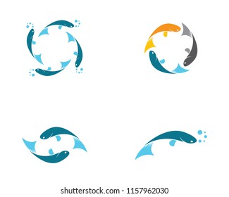 Fish Symbol Illustration Stock Vector (Royalty Free) 1157962030 ...