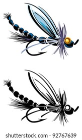 4,230 Fly Fishing Lure Stock Vectors, Images & Vector Art | Shutterstock