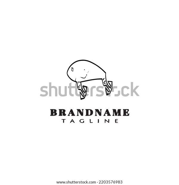 Fishing Lure Logo Design Template Icon Stock Vector (Royalty Free ...