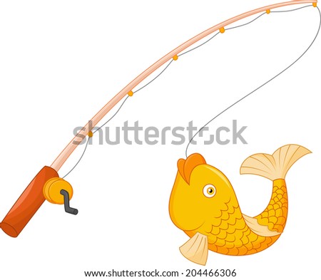 Fishing Pole Cartoon | Free download on ClipArtMag