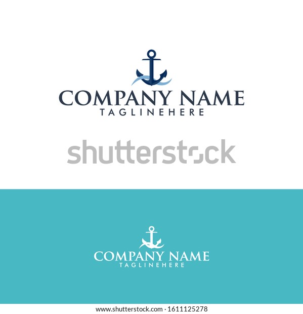 Fishing Rod Logo Design Template Modern Stock Vector (Royalty Free ...