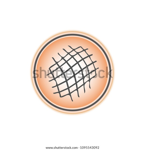 Fishnet Icon Logos Icons Vector White Stock Vector (Royalty Free ...