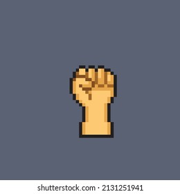 2,692 Fist pixel art Stock Illustrations, Images & Vectors | Shutterstock