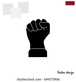 Fist Icon Stock Vector (Royalty Free) 549373906 | Shutterstock