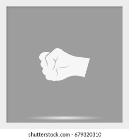 Fist Icon Stock Vector (Royalty Free) 679320310 | Shutterstock