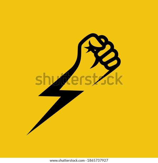 40 Lightening Bolts From Fingers Vector Images, Stock Photos & Vectors ...