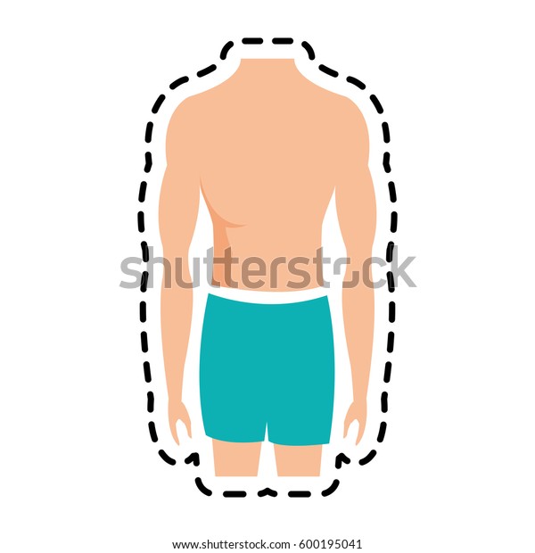 Fit Body Icon Image Stock Vector (Royalty Free) 600195041 | Shutterstock