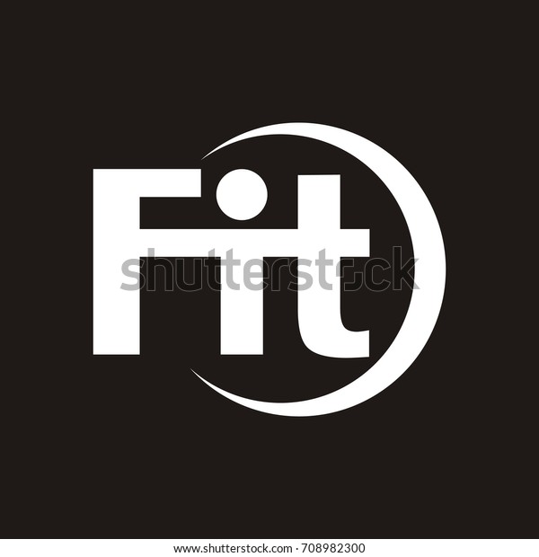 Fit Letter Logo Design Vector Stock Vector (Royalty Free) 708982300
