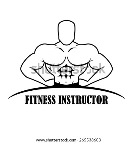 Fitness Instructor Logo Vector de stock (libre de regalías)265538603 ...