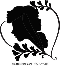 Five Face Ladies Hand Drawn Vector: เวกเตอร์สต็อก (ปลอดค่าลิขสิทธิ์ ...