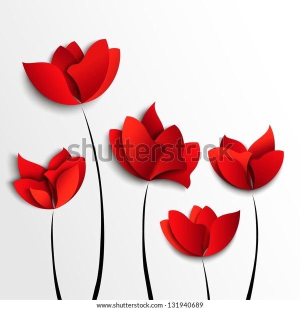 10,690 Five Petal Red Flower Images, Stock Photos & Vectors | Shutterstock