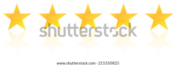 Five Star Product Quality Rating Reflection Stock Vector (Royalty Free ...