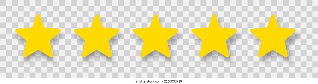 Five Stars Customer Feedback Concept Stock Vector (Royalty Free ...