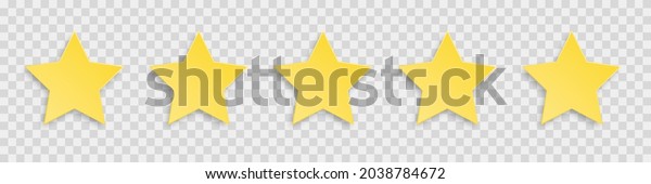 1,728 5 Stars Transparent Background Stock Vectors, Images & Vector Art ...