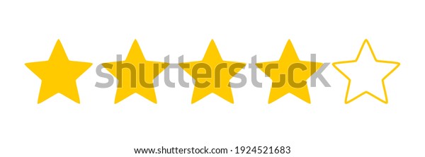 Five Stars Quality Rating Icon Vector Stock Vector (Royalty Free ... Five Stars Quality Rating Icon Vector Stock Vector (Royalty Free ...