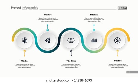 Business Timeline Infographic Multiple Steps Outline Stock Vector ...