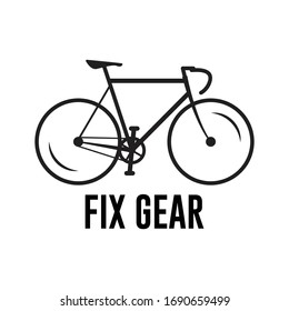 Fix Gear Silhouette Logo Vector Illustration Stock Vector (Royalty Free ...