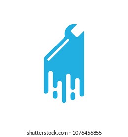 Fix Paint Logo Icon Design Stock Vector (Royalty Free) 1076456855 ...