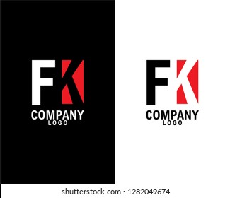 Letter Ek Logo Design Creative Modern Stock Vector (Royalty Free ...