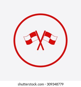 19,424 Rally flag icon Images, Stock Photos & Vectors | Shutterstock
