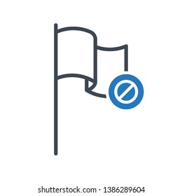 644 Flags not allowed Images, Stock Photos & Vectors | Shutterstock