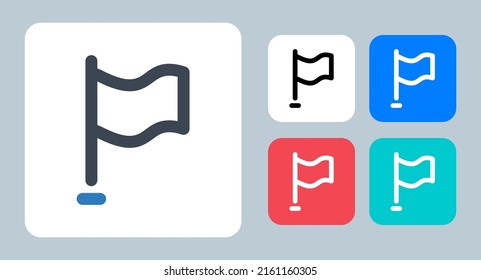 808 Milestone Flag Icon Images, Stock Photos & Vectors | Shutterstock