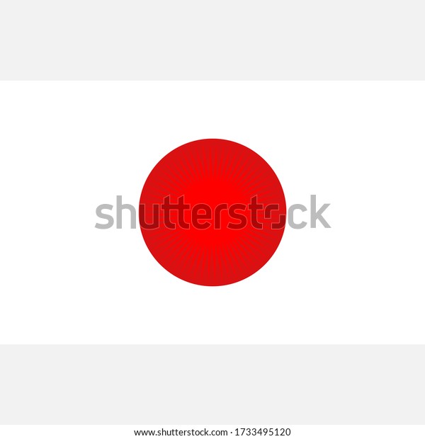 Flag Japan Red Sun Logo Sign: เวกเตอร์สต็อก (ปลอดค่าลิขสิทธิ์ ...