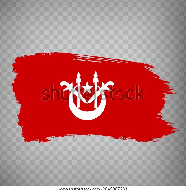 Flag Kelantan Brush Strokes Flag Kelantan Stock Vector (Royalty Free ...