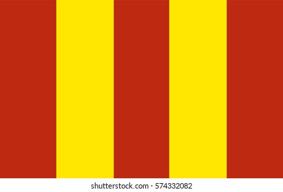 Flag Lodz Voivodeship Poland Vector Format Stock Vector (Royalty Free ...